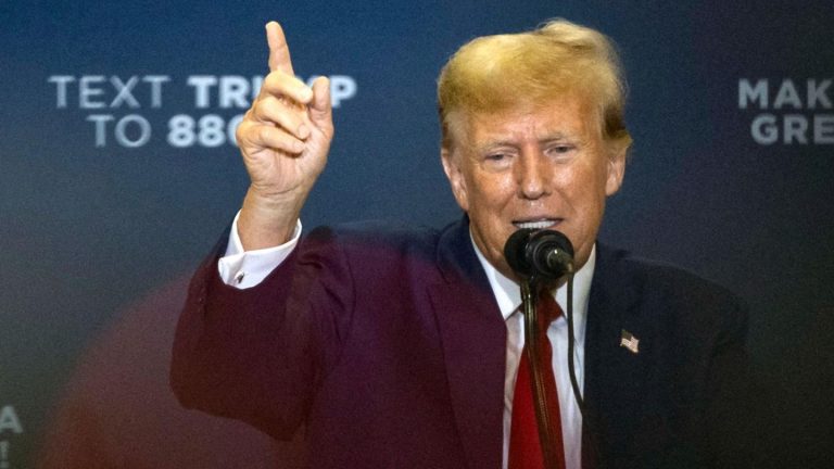 Election advertising for Donald Trump: "So God created Trump"