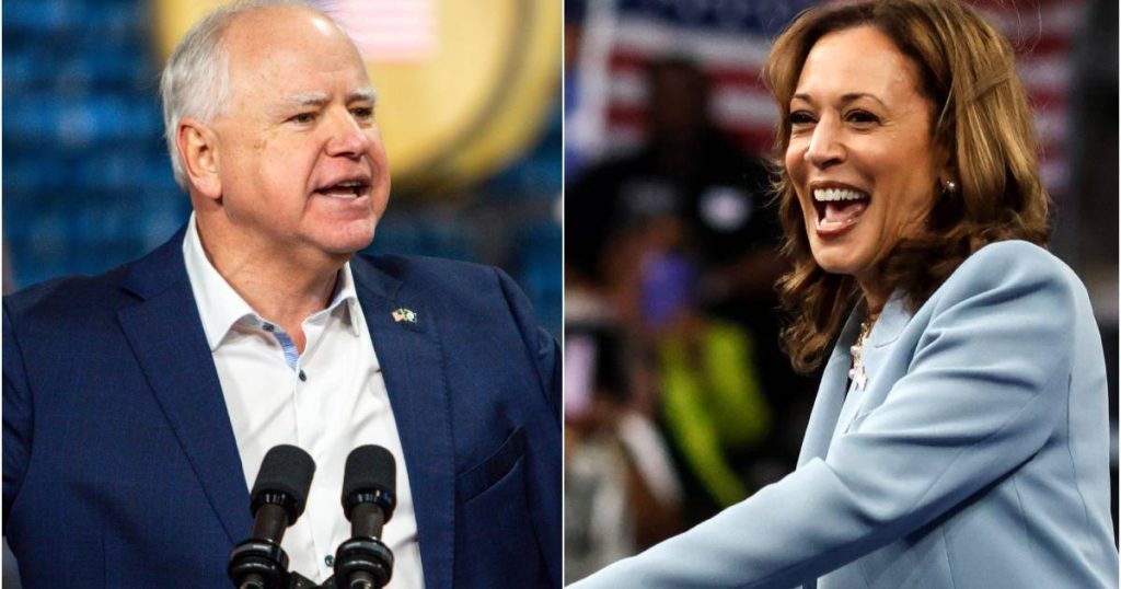 Kamala Harris picks Minnesota Gov. Tim Walz as her vice presidential ...